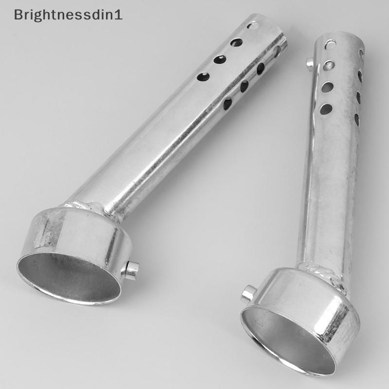[Brightnessdin] Motorcycle Modified Triangle Round Mouth Back Pressure ...