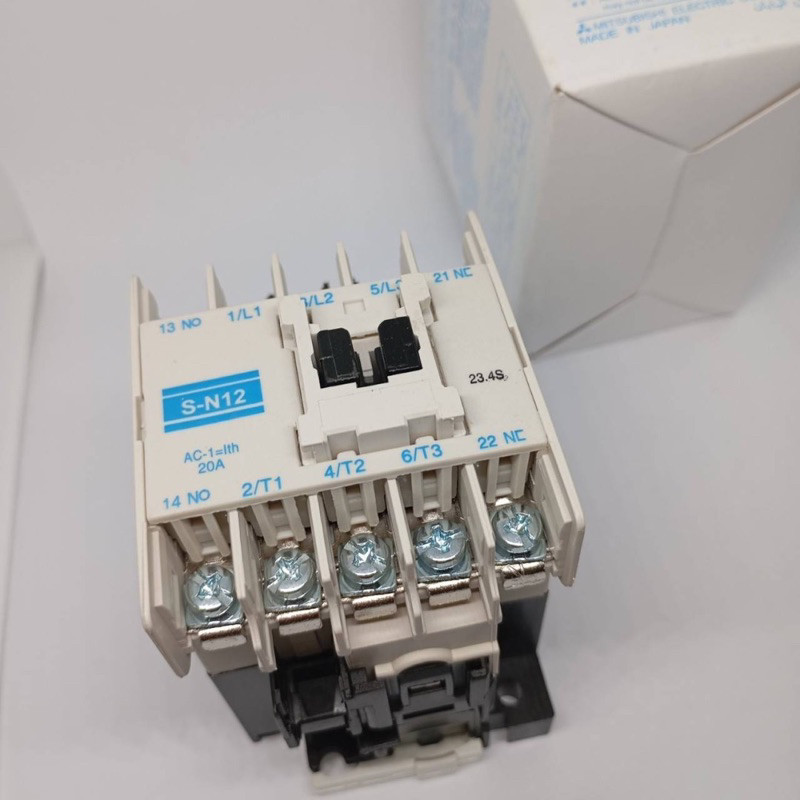 MITSUBISHI คอนแทคเตอร์มิตซูบิชิ SN-12 110V 220V 380V S-N12 SN12 สินค้าส่งจากไทย | Shopee Thailand
