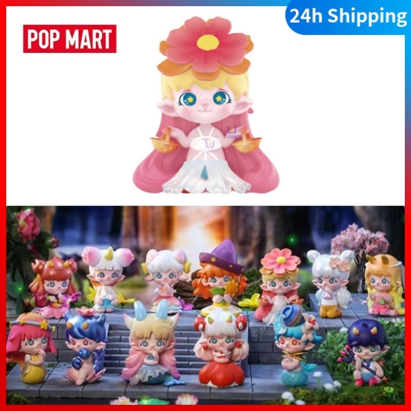 [ของแท้] POPMART Zoe Flower Whispering Zodiac Series Cute Figure Pop ...