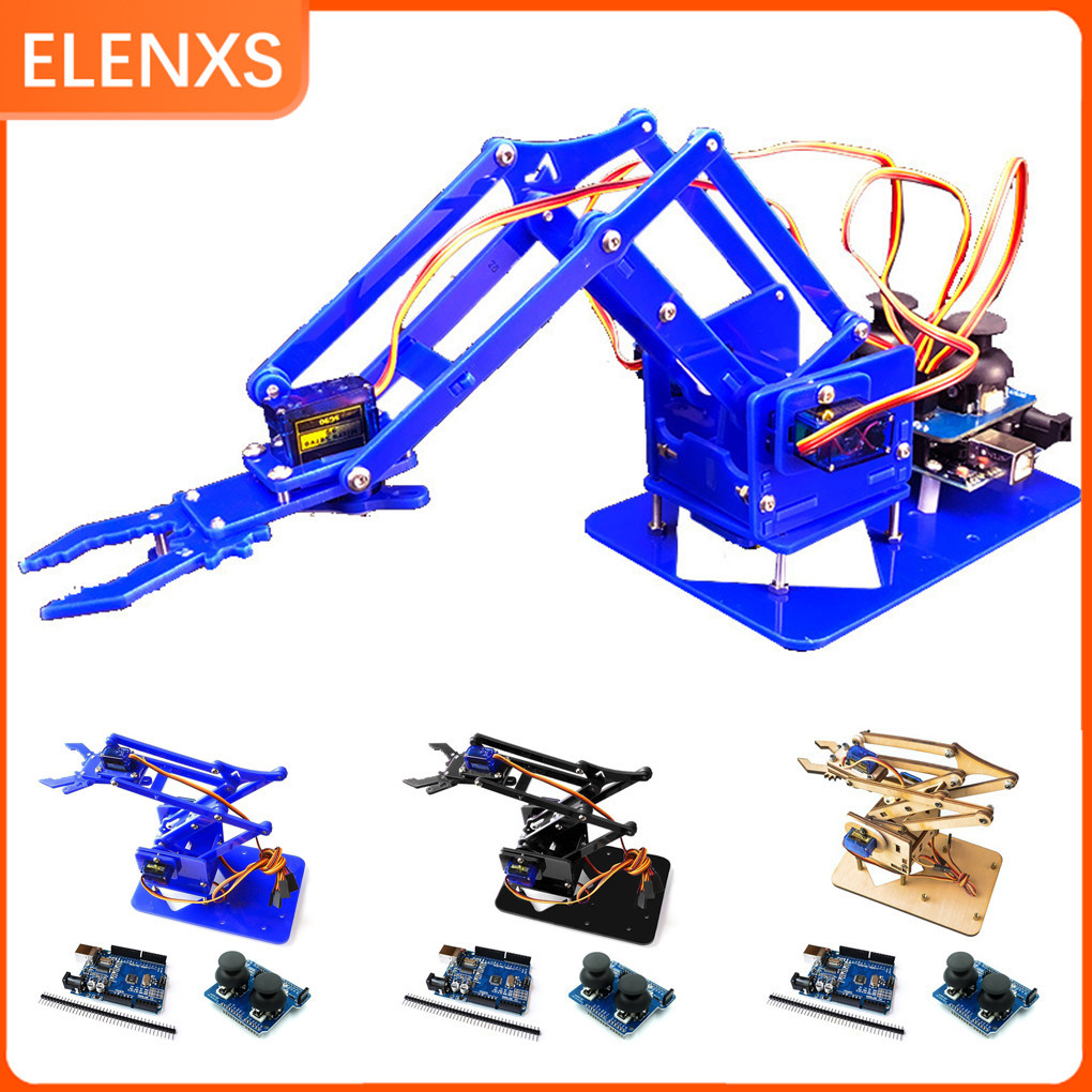 4 DOF Robot Manipulator Kit Arm Learning DIY Mechanical Controller ...