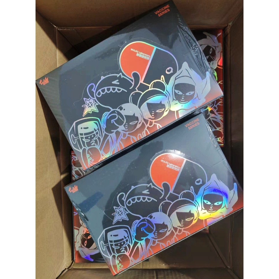 ของแท้พร้อมสต็อกสถาบันวิจัยน่าเบื่อ SUVII Vaccine Series กล่องปริศนารูป ...