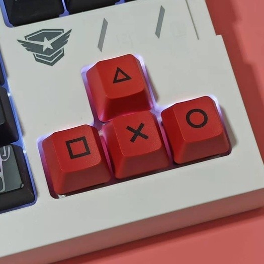 P PBT Keycap ระเหิดปุ่มกดเฉพาะสําหรับคีย์บอร์ดแบบกลไก cherry R1 ทิศทาง ...