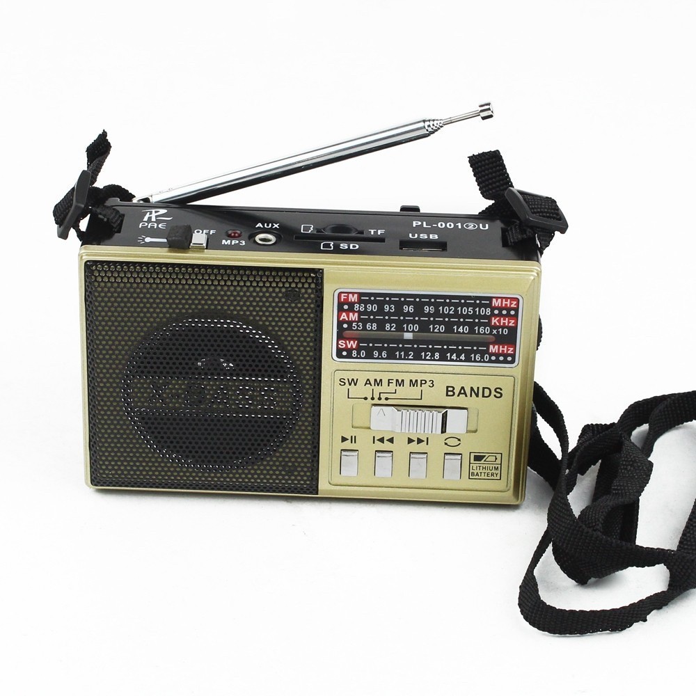 เสียงดี PAE วิทยุ AM/FM รุ่น PL-0012U มีไฟฉาย (คละสี) | Shopee Thailand
