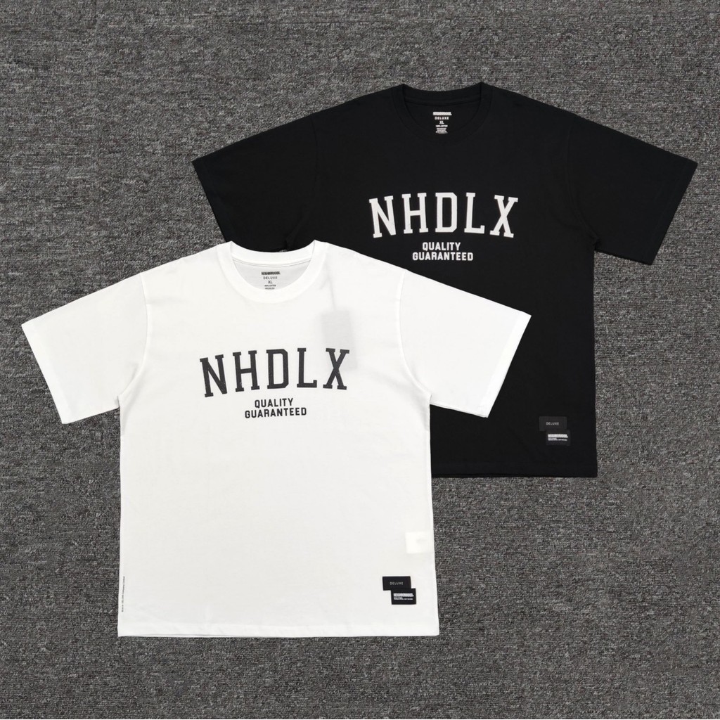 เสื้อยืดโลโก้ NBHD X Deluxe Classic พร้อมเสื้อยืดแขนสั้นผ้าฝ้าย 100% ...