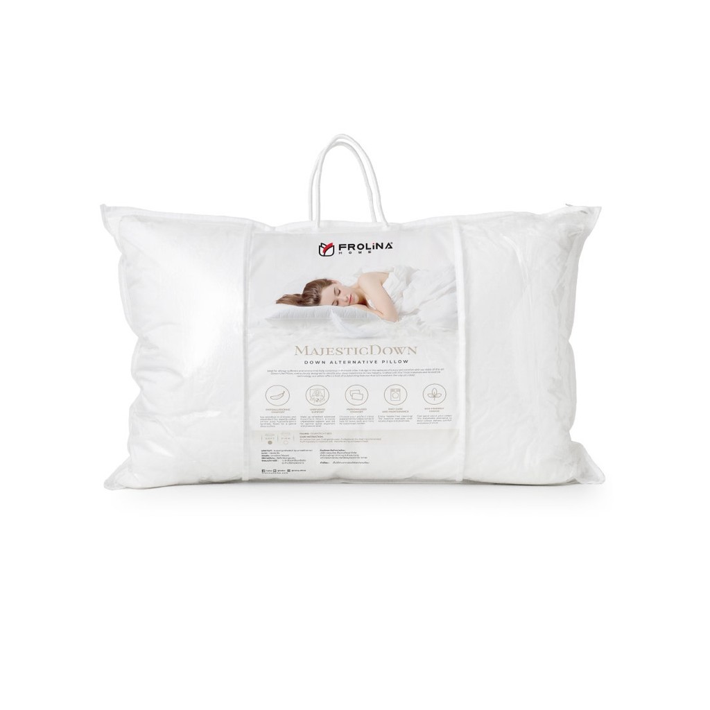 SB Design Square FROLINA Majestic Down Soft Pillow ขนาด 19x29 นิ้ว ...