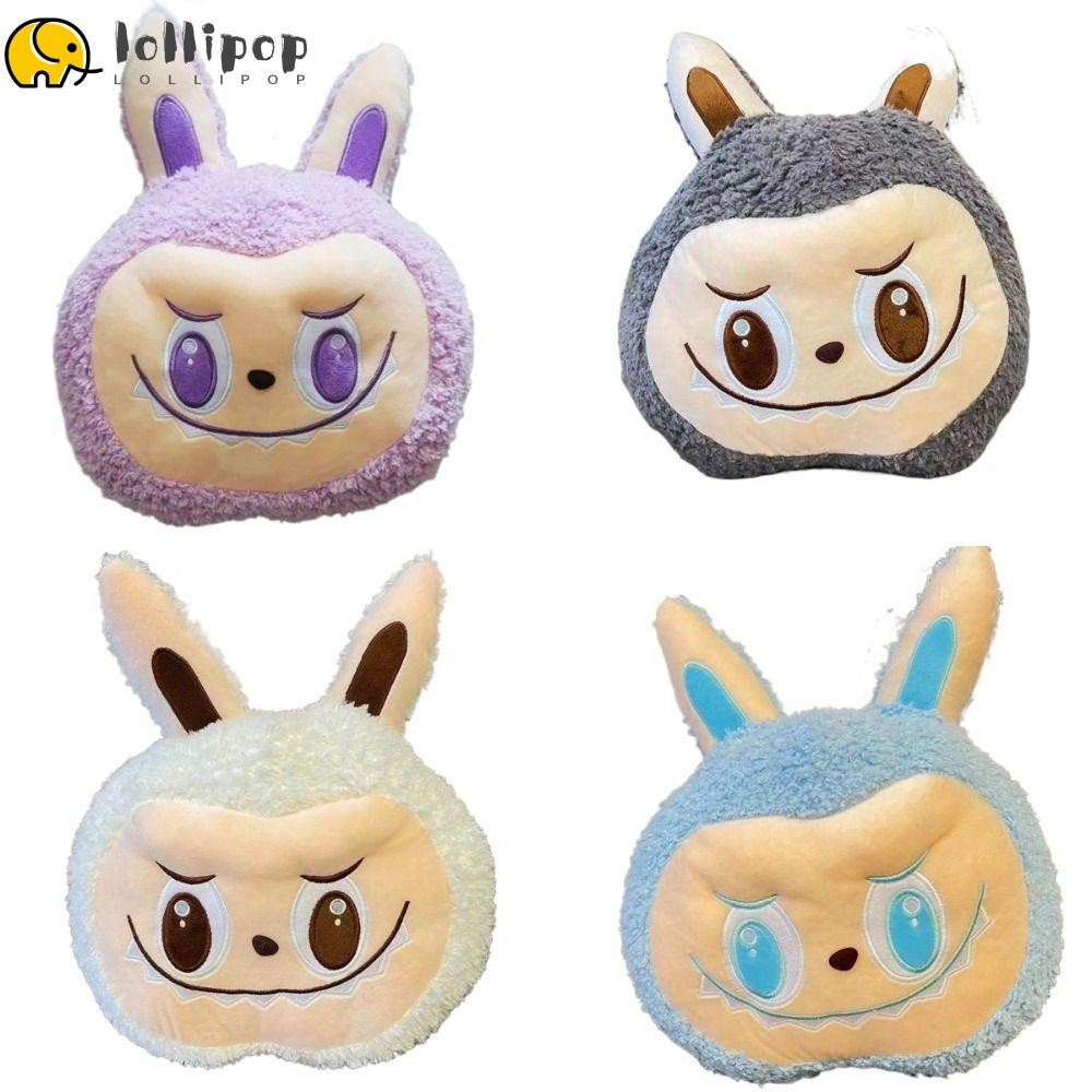 Lollipo1 ตุ๊กตาของเล่น,โซฟาเบาะ Soft Labubu โยนหมอน,ตุ๊กตาสัตว์การ์ตูน ...