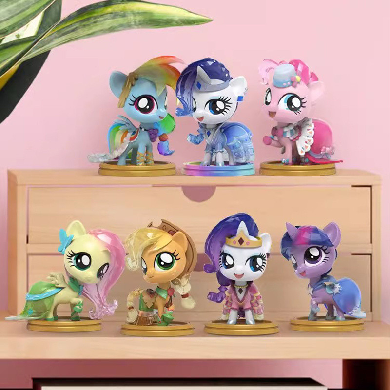 ของแท้ My Little Pony Shiny Crystal Three-Generation Blind Box My ...
