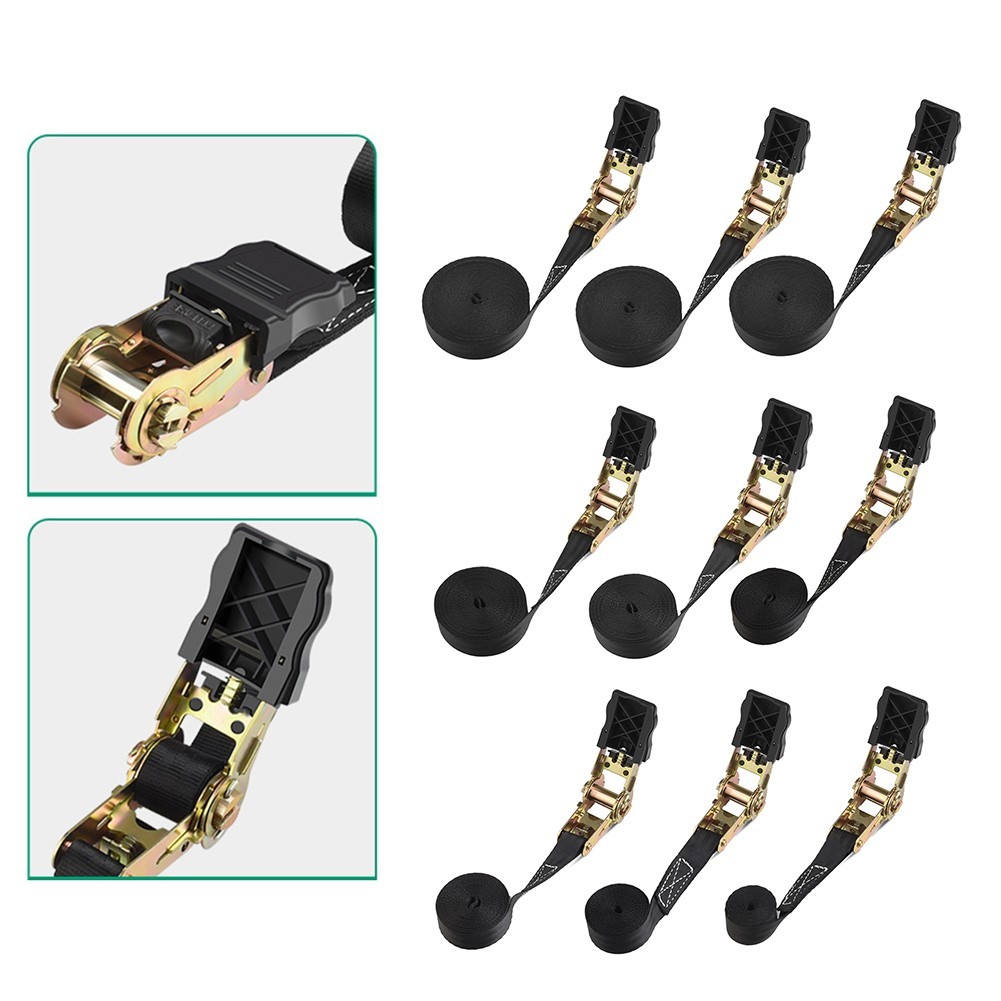 【Final Clear Out】Tightener Webbing Cargo 1 Pc 1/2/3/4/5/6/7/8/9Meters ...