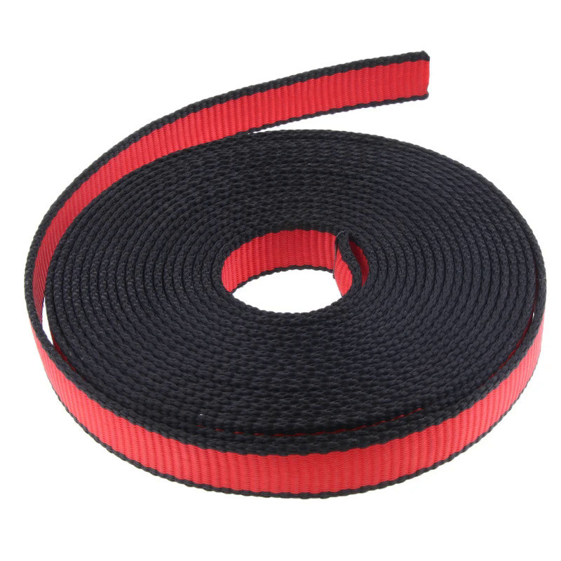 22KN Tubular Nylon Rock Climbing Webbing Strap Sling Cord Caving Rescue ...