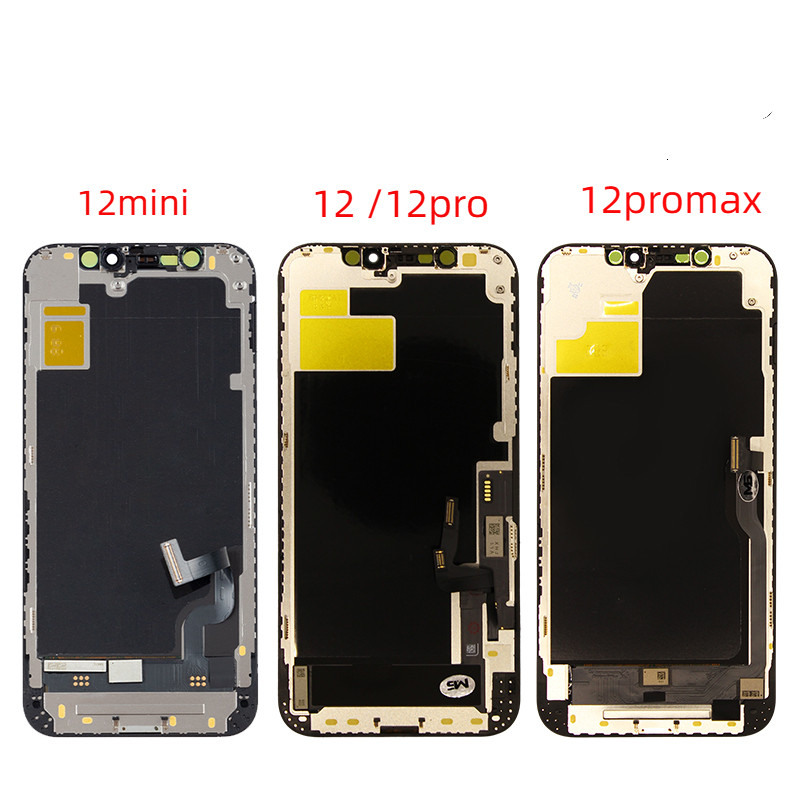 สําหรับ ip 12 Mini 12 12pro 12 pro max จอแสดงผล Digitizer หน้าจอสัมผัส ...