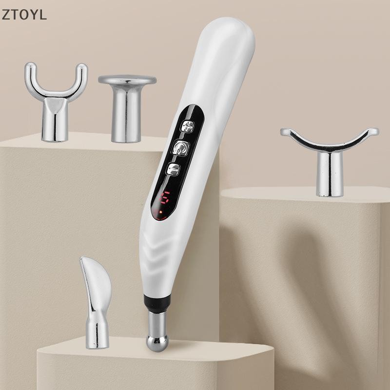 Ztoyl อิเล็กทรอนิกส์ฝังเข็ม Acupoint นวดปากกา Multi-Function Meridian ...