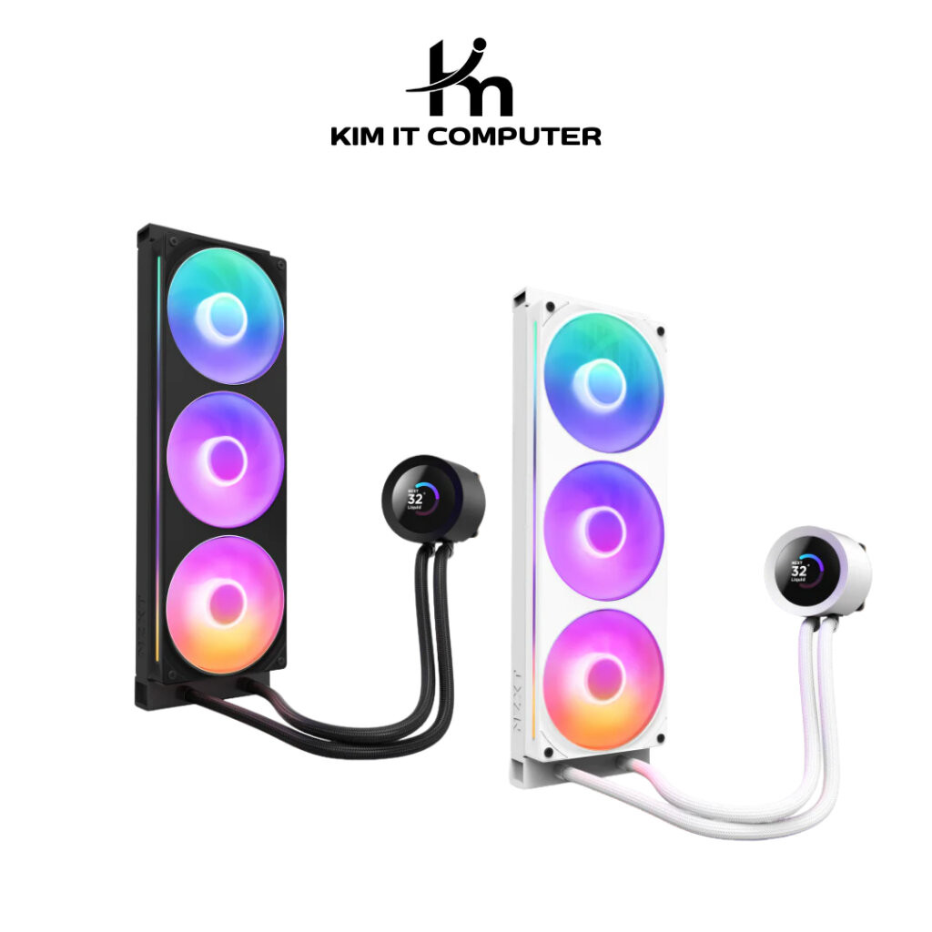 NZXT KRAKEN PLUS 360 RGB Black (RL-KR360-B2/W2) 360mm AIO Liquid CPU Cooler | Shopee Thailand