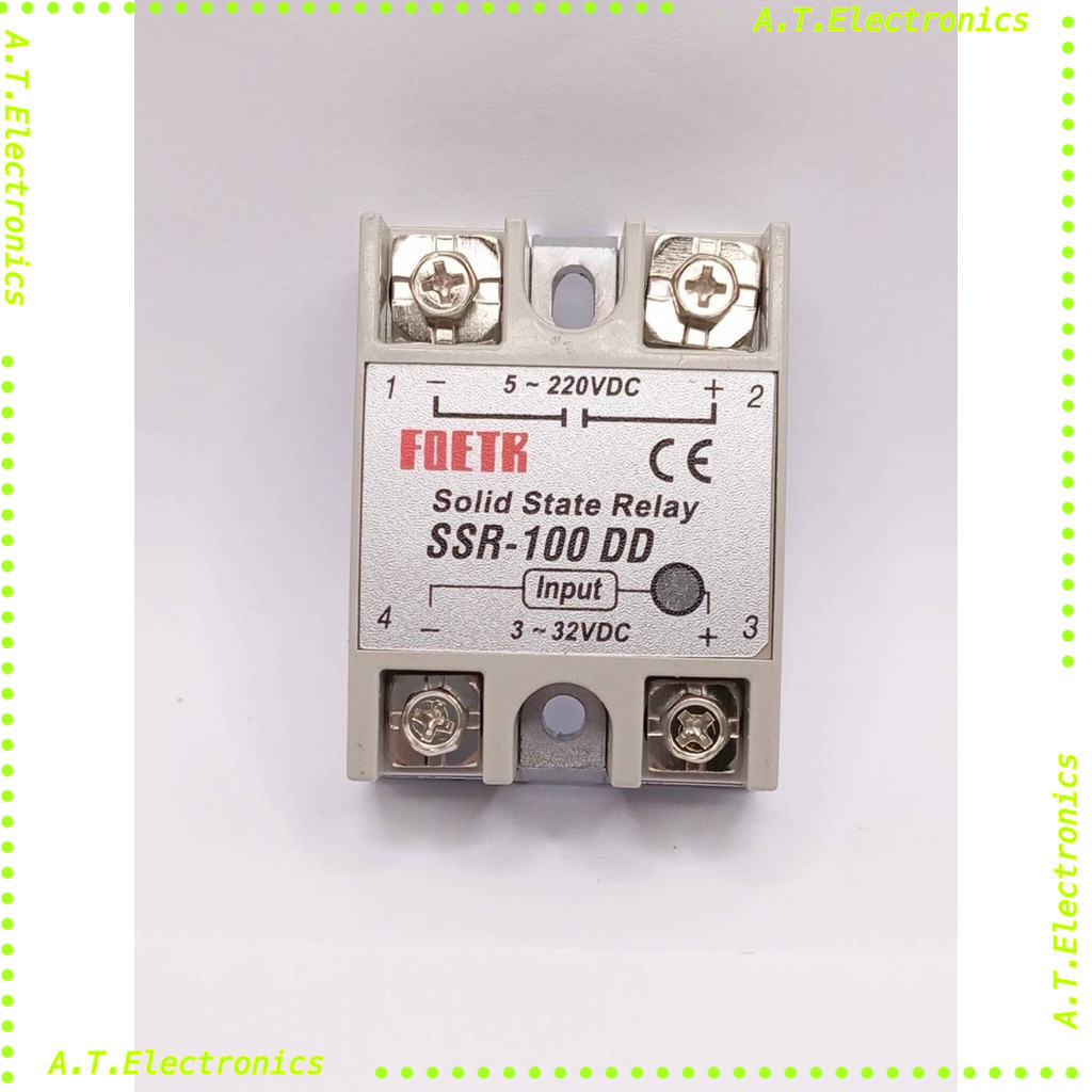 พร้อมส่ง! Solid State Relay SSR25DD SSR40DD 50Dd 75dd 80dd 60dd 80dd 100dd โซลิดสเตทดีเลย์ ...
