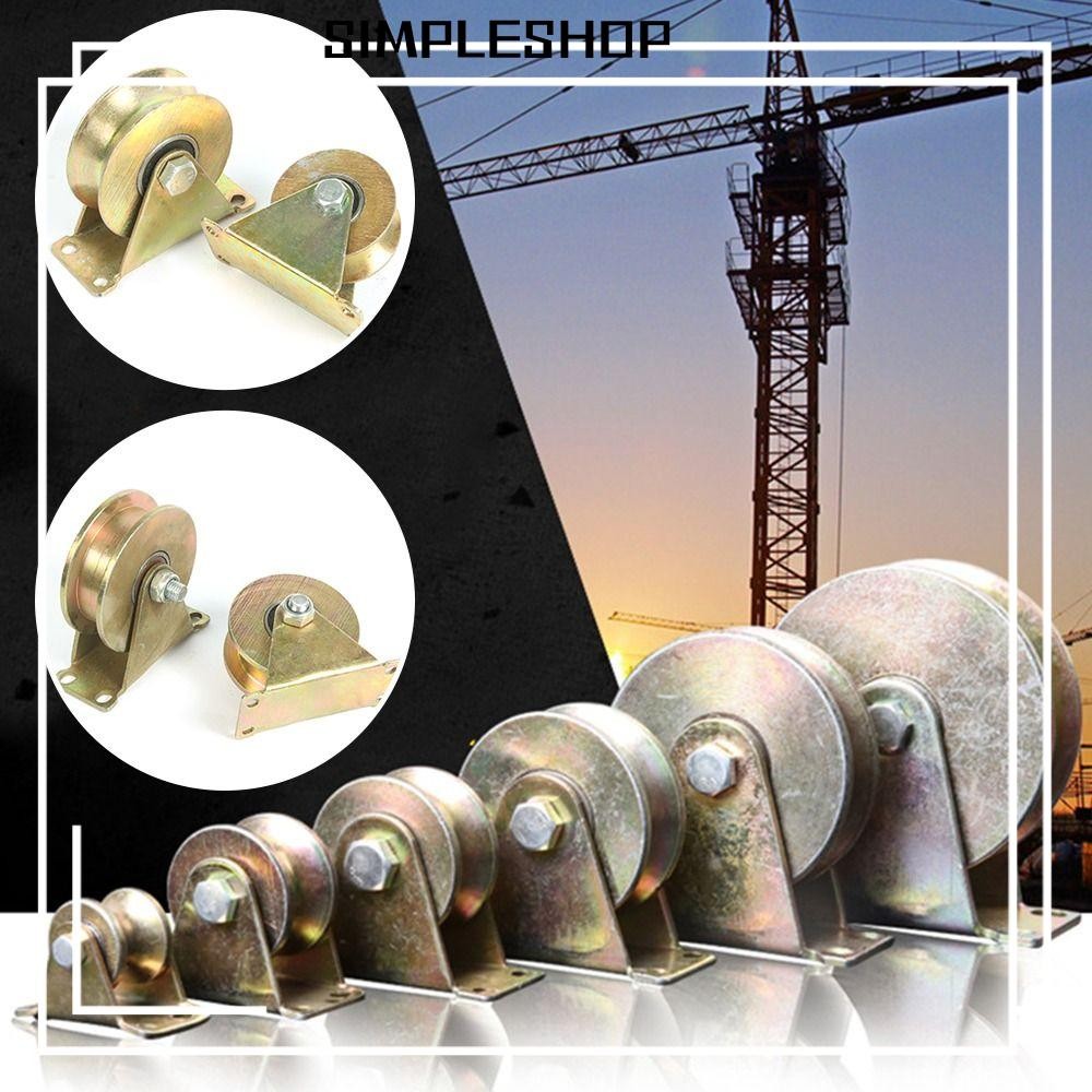 SIMPLESHOP 1 ชิ้นแบริ่งรอก, สแตนเลส U/V/H รูปลูกกลิ้งประตูบานเลื่อน, ติดตามล้อชุบสีฮาร์ดแวร์บ้าน ...