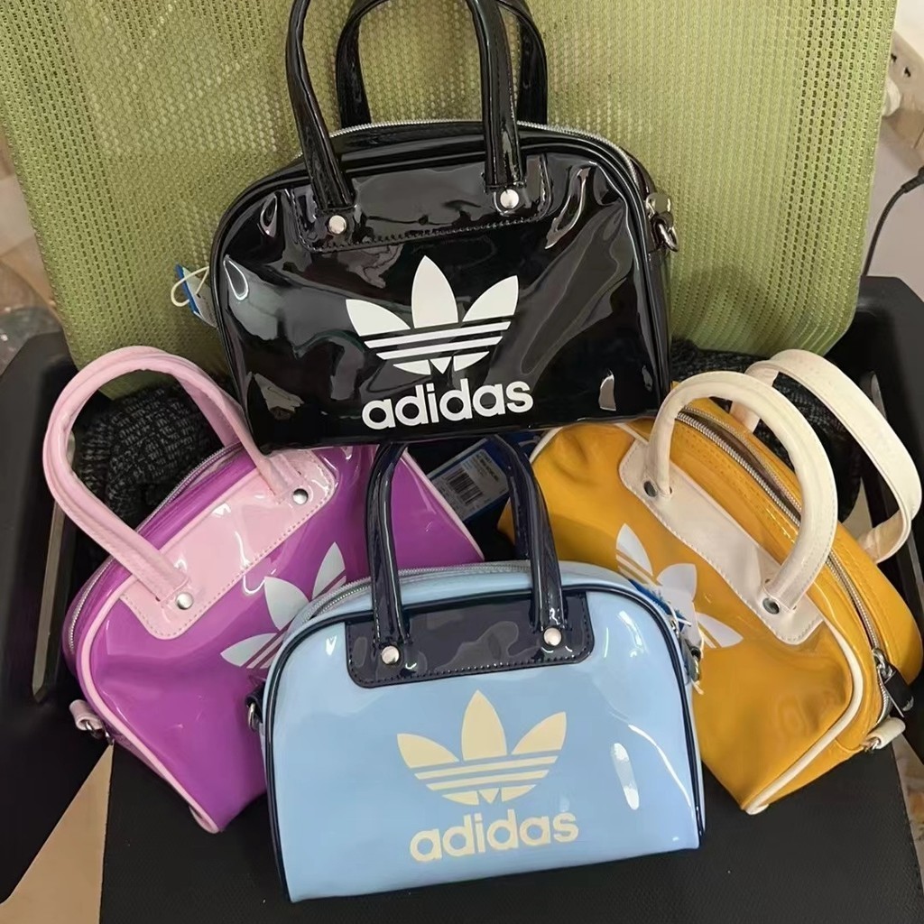 Adidas Originals Womens Leather Crossbody Shoulder Bag Fashion Casual ...