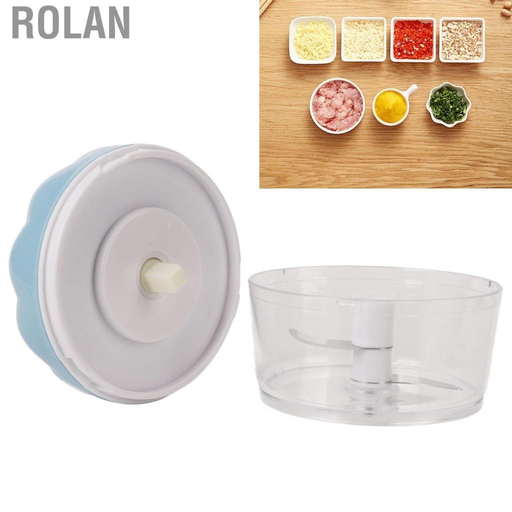 Rolan เครื่องบดสับกระเทียมแบบแมนนวล Mini Safe เครื่องบดแบบใสพร้อมเชือก ...