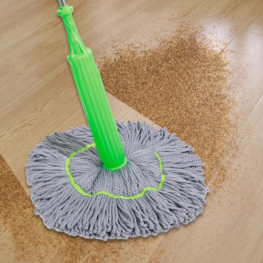2 In 1 Drying Mop มือถือยาว Handled ทําความสะอาด Mop ยาวจับไมโครไฟเบอร์ ...