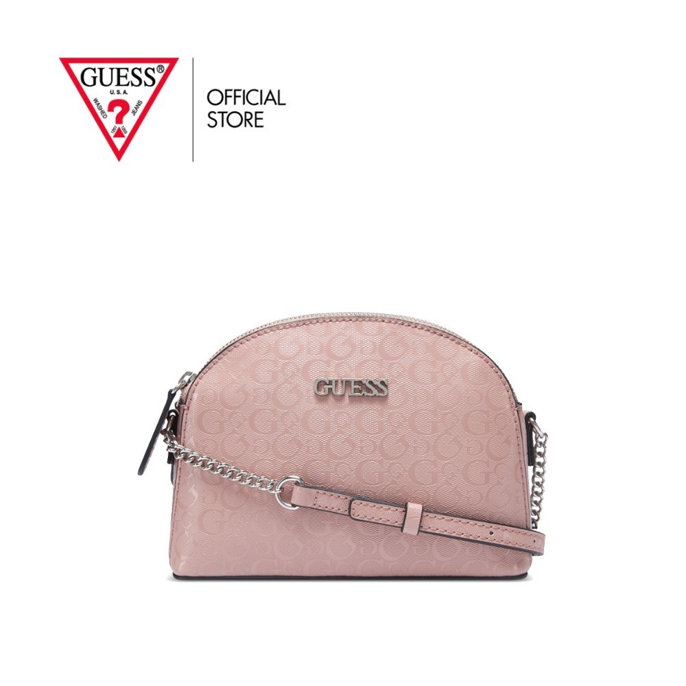 GUESS กระเป๋าสะพายข้าง รุ่น SA872971 MCCLAIN MINI DOME CROSSBODY สีชมพู ...
