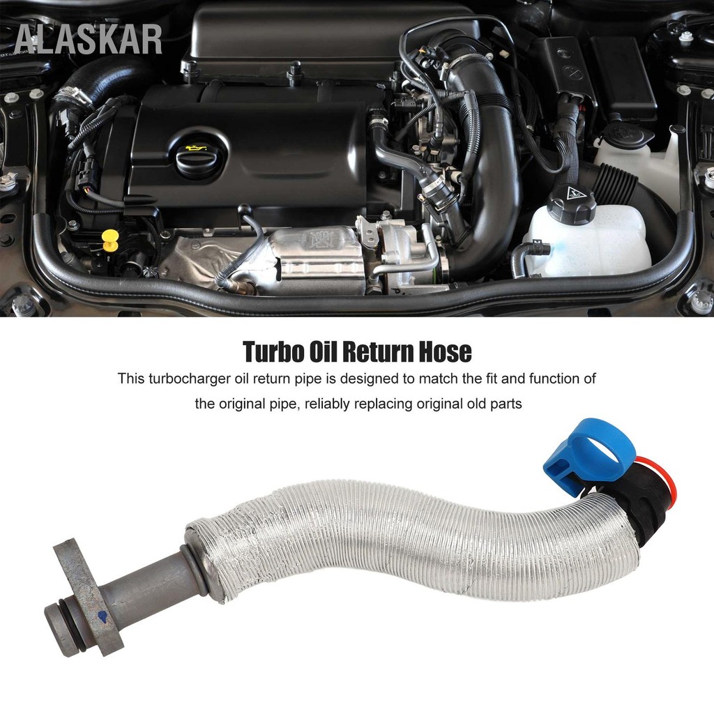 ALASKAR เทอร์โบชาร์จเจอร์น้ำมันสุทธิท่อ 037979 น้ำมันท่อสำหรับPeugeot ...
