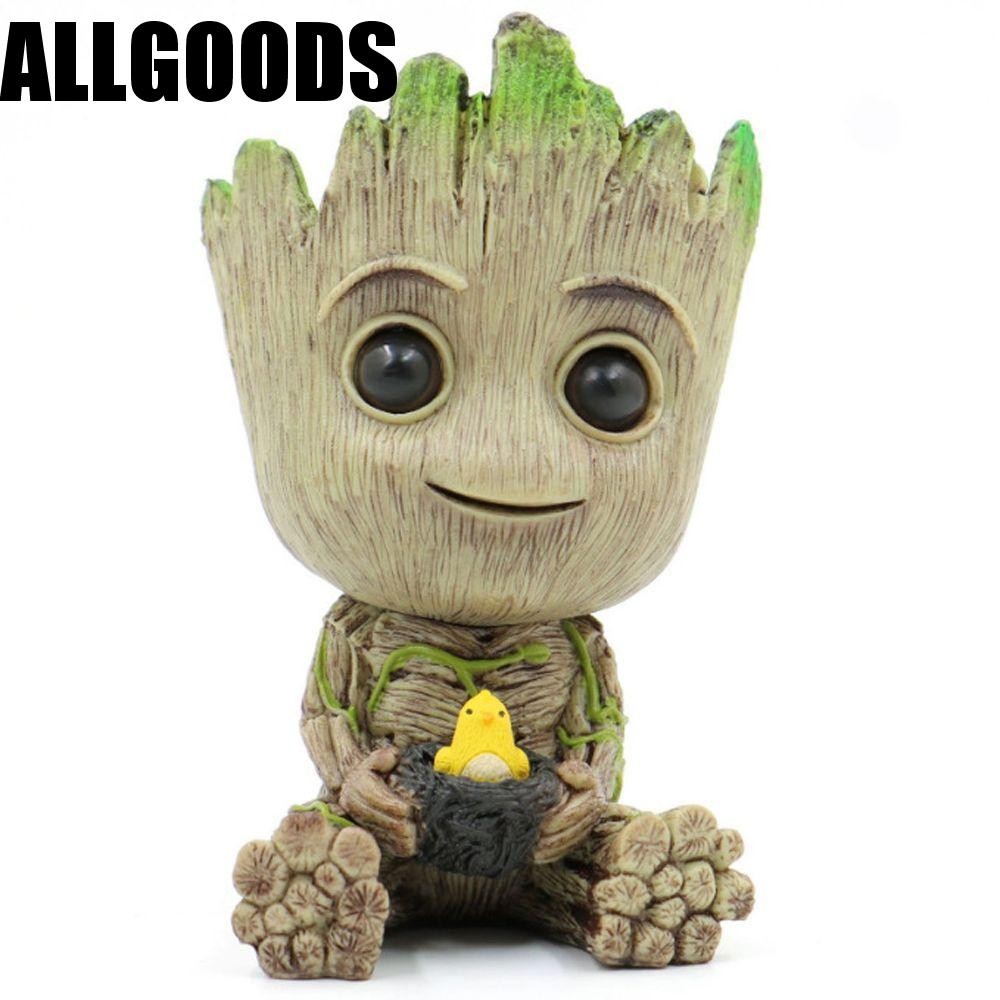 Allgoods Groot Action Figure นั่งของเล่นเด็ก Mini Groot รูปของเล่น ...