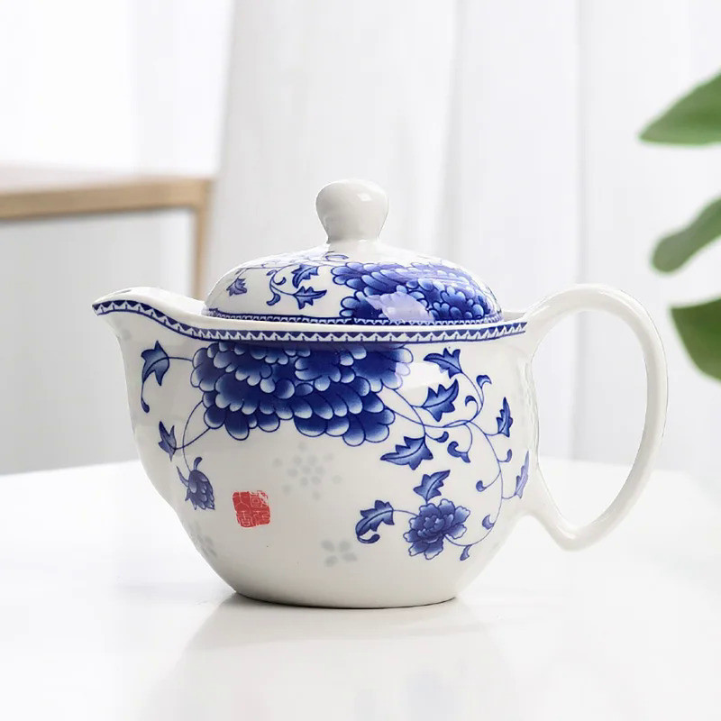 Chinese Blue and white porcelain tea pot,Exquisite Ceramic Teapot ...