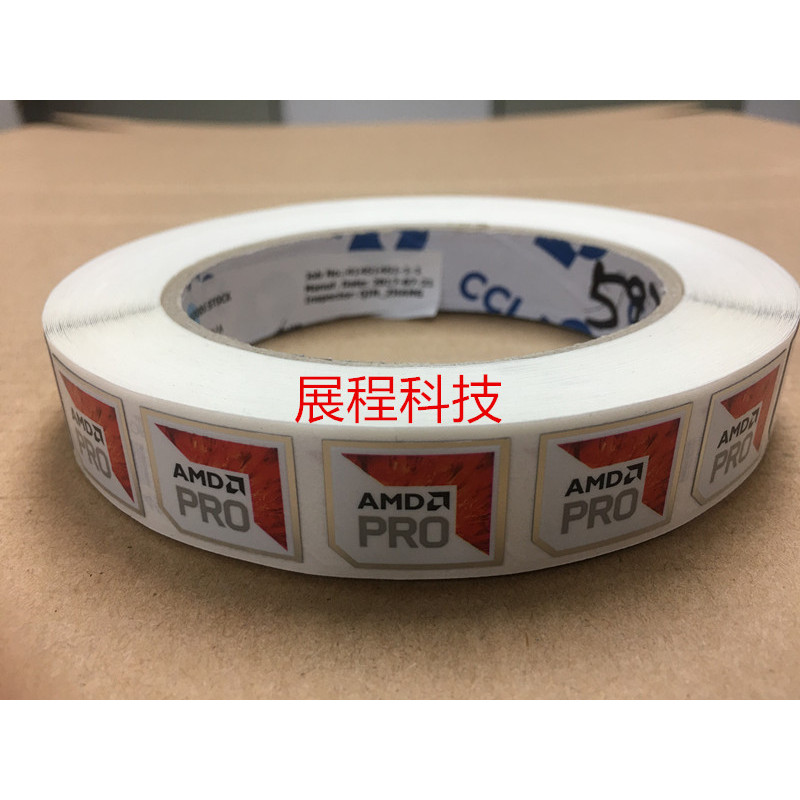 ☀สติ๊กเกอร์ใหม่ ยี่ห้อใหม่สไตล์ใหม่ AMD PRO AMD A4 A6 A9 CPU สติ๊กเกอร์ ...