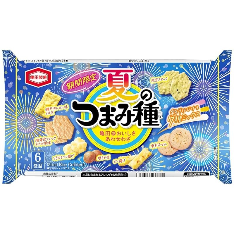 《JAPAN》★Kameda Seika Summer Snack Mix 95g × 12 Bags | Shopee Thailand