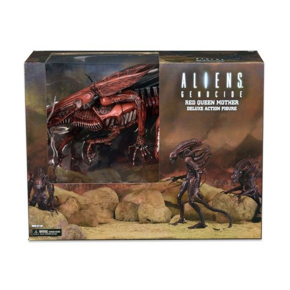 [จัดส่งในวันเดียวกัน] neca Alien Red 15นิ้ว Alien Movie Model เคลื่อน ...