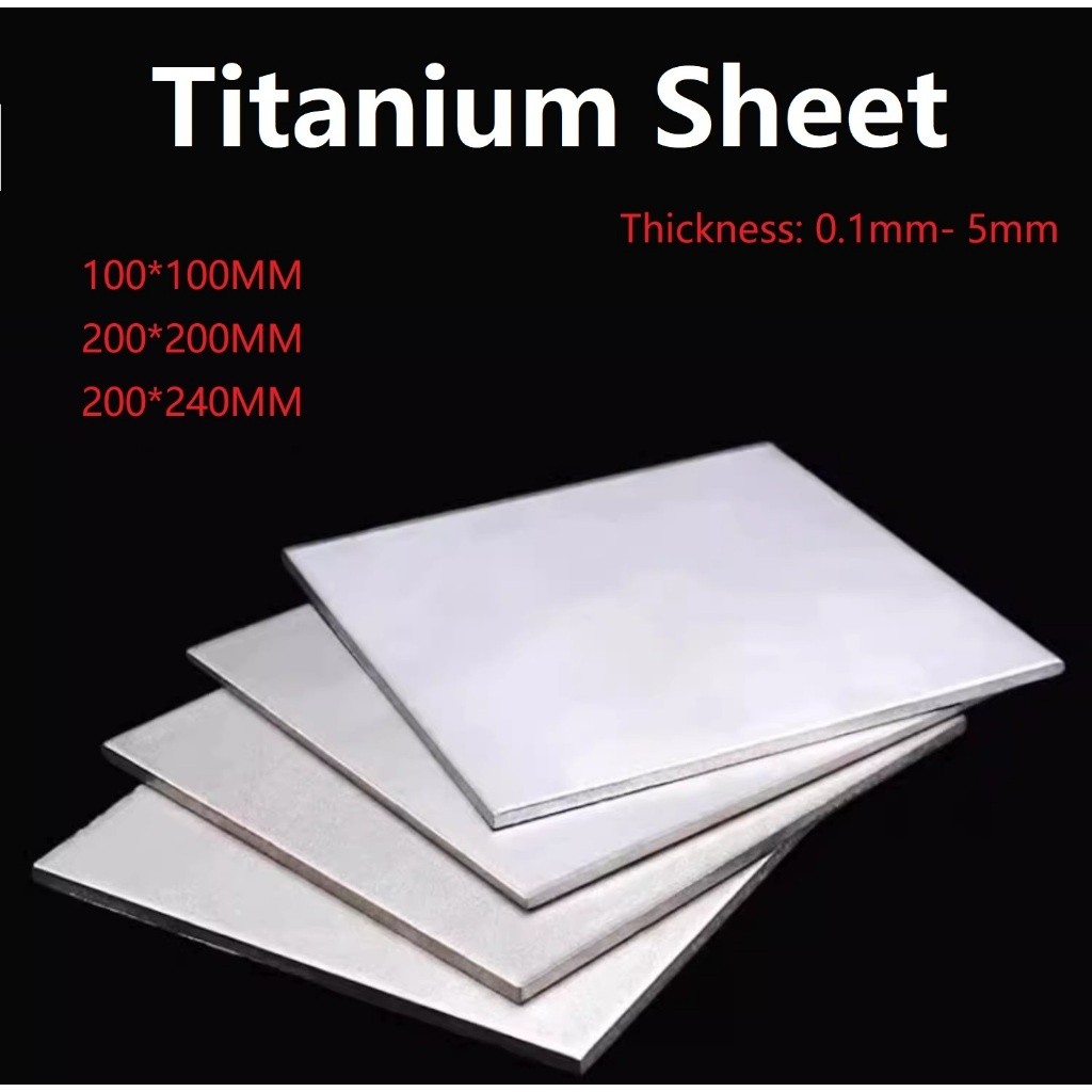 1Pcs Titanium Sheet Titanium Titan Ti Alloy TA1 TA2 Ti Sheet Plate แผ่น ...