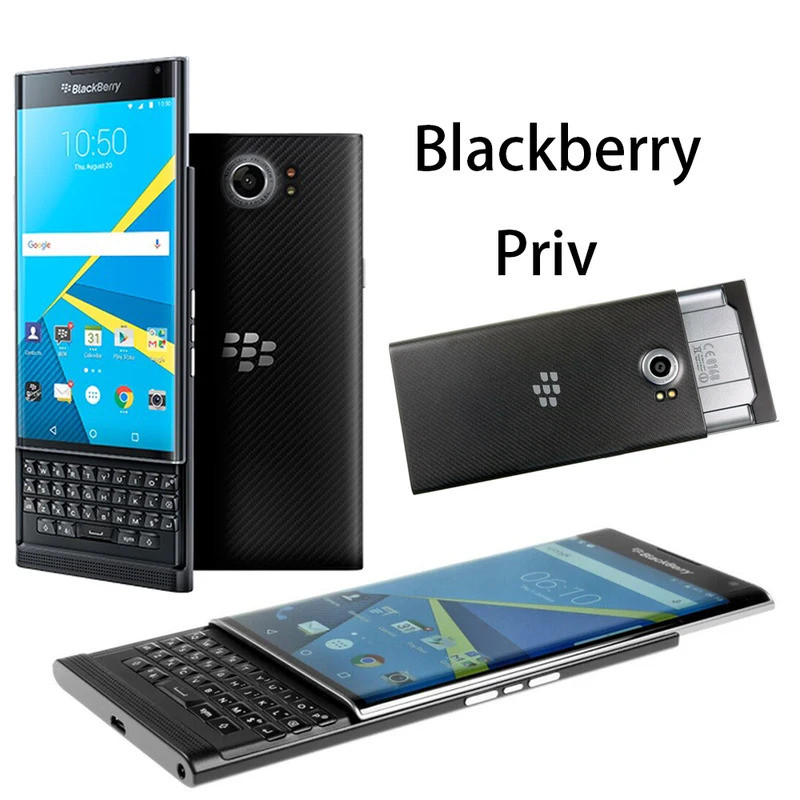 Blackberry Priv 4G LTE มือถือ 5.4 18MP + 2MP 32GB ROM Hexa-core QWERTY ...