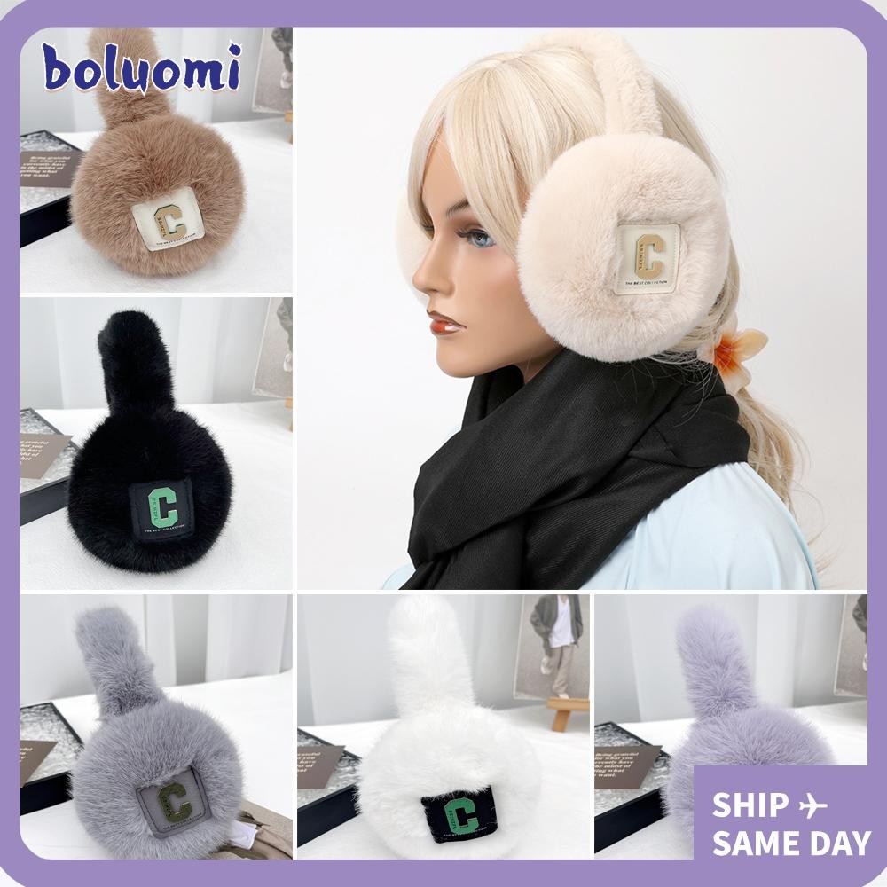 Bolumi ที่ปิดหูกันหนาวตุ๊กตา, Keep Warm letter C ที่ปิดหูกันหนาวแบบพับ ...