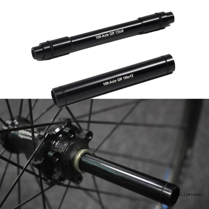 Fol 15 ถึง 12 และ 12 ถึง 9 อะแดปเตอร์ฮับด้านหน้า สำหรับจักรยาน Hub Thru ...