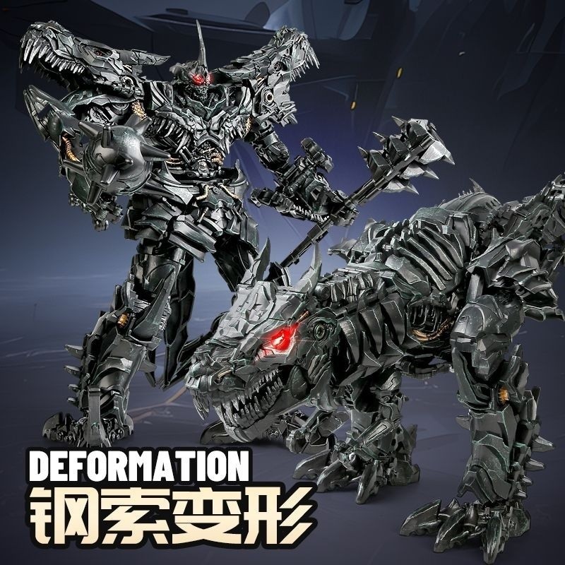 รุ่นอัพเกรด Weijiang สายเหล็ก Transformers ของเล่น Tyrannosaurus Rex ...