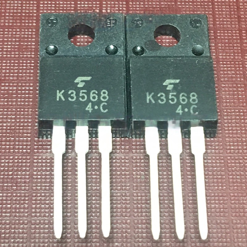 ((1 ชิ้น) ชิ้นส่วนอิเล็กทรอนิกส์ K3568 2SK3568 คลังสินค้าพร้อม TO-220F ...