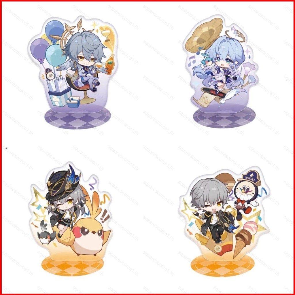 SQ1 Honkai Star Rail Robin ขาตั้งแผ่นอะคริลิคผู้ถือแผ่น Home Desktop ...