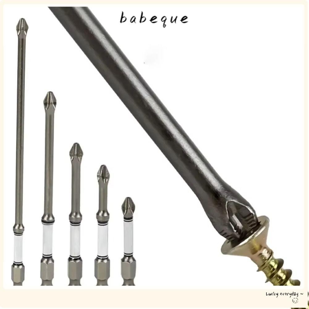 BABEQUE Driver Bit, Non-slip Hex Shank Impact Phillips ไขควงบิต, กัน ...