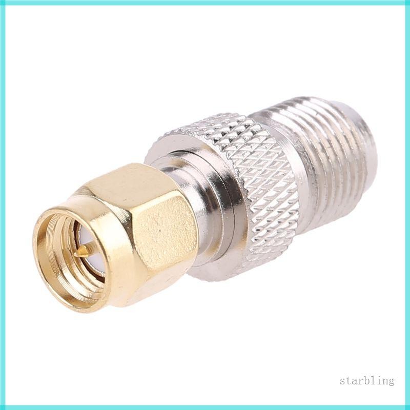 Star SMA Female To Type F Female Plug Straight RF Coaxial Adapter ...