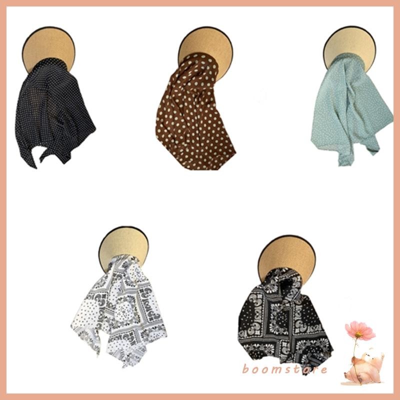 Boom ดอกไม้ Kerchief - หมวกปีกกว้าง UV Protection สำหรับผู้หญิงและ ...