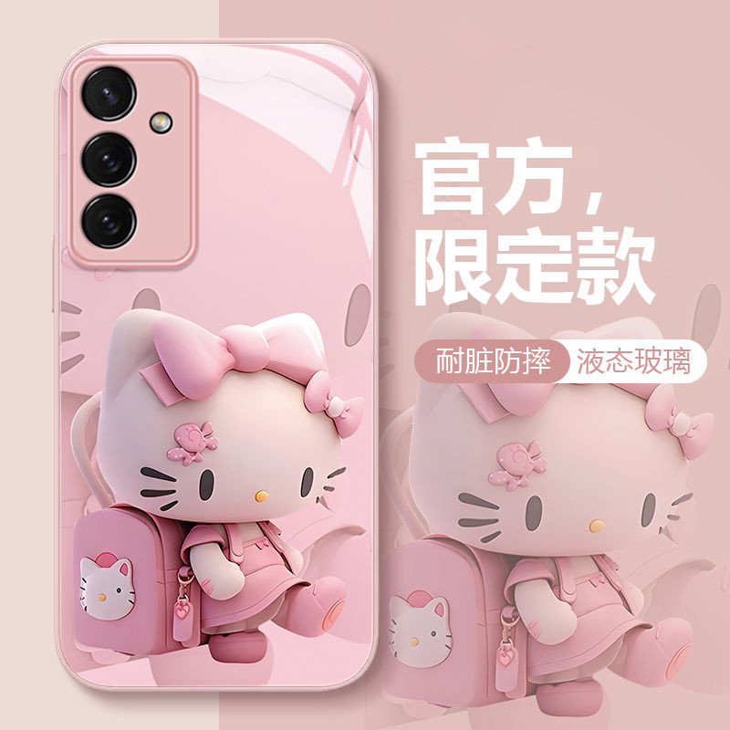 Samsung s24 เคสโทรศัพท์ kitty Cat s24+Shock-proof การ์ตูนหญิง ultra ...