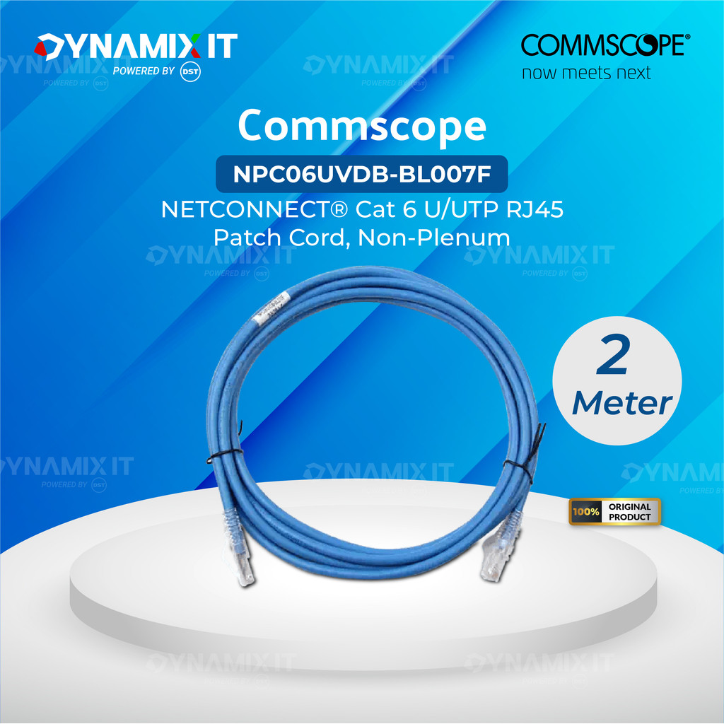 สายแพทช์ Commscope UTP Cat.6 7 ฟุต - 2 เมตร | Shopee Thailand