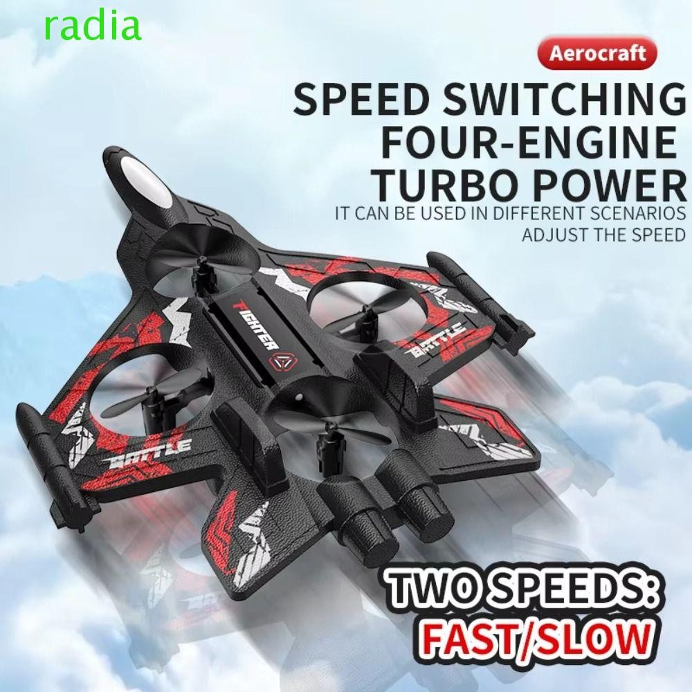 RADIANTZAP รีโมทคอนโทรลโฟม Fighter, EPP โฟม RC Drones สี่มอเตอร์เฮลิคอปเตอร์ของเล่น, Profesional ...