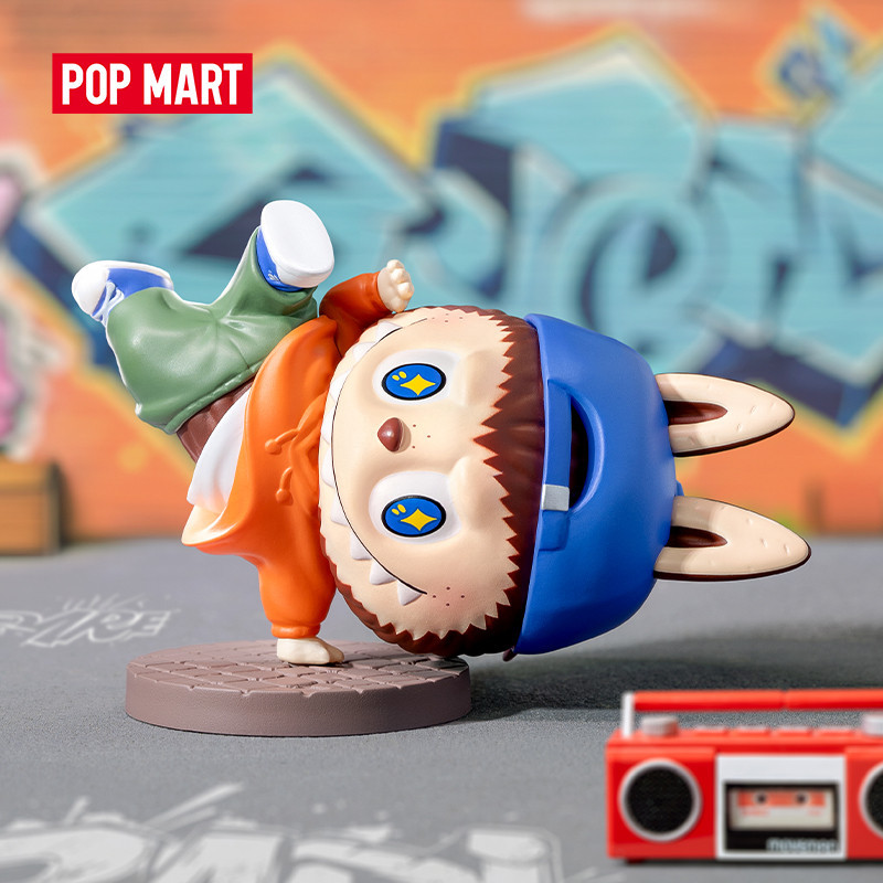 พร้อมส่งใน🇹🇭 POP MART LABUBU Hip-hop Girl Figure ฟิกเกอร์ 100% | Shopee ...
