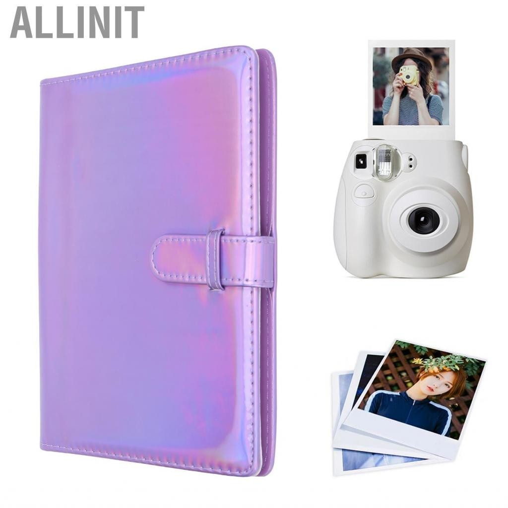 Allinit อัลบั้มรูป 128 Pockets 4x6 Wallet Book Leather Frame | Shopee ...