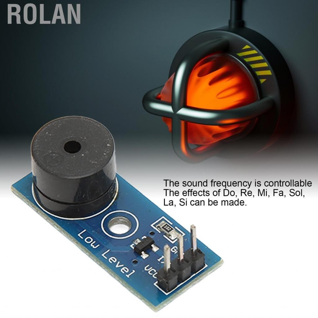 Rolan โมดูลปลุก Buzzer 5 ชิ้นทริกเกอร์ระดับต่ำแบบพาสซีฟสำหรับ DIY ...