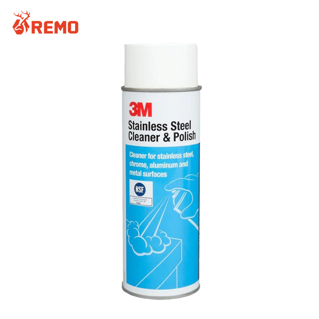 3M Stainless Steel Cleaner & Polish สเปรย์เคลือบสแตนเลส สเปรย์ทำความสำ ...