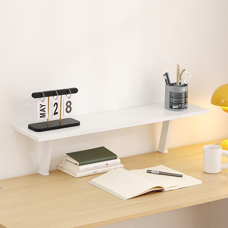 Hot Sale#Student Study Table Bookshelf Table Top Desk Storage Rack ...