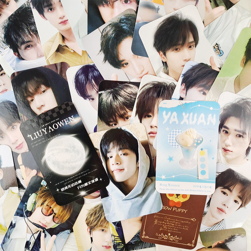 5-7 ชิ้น TNT โปสการ์ด Ma Jiaqi Ding Chengxin เพลง Yaxuan การ์ด Lomo Liu ...