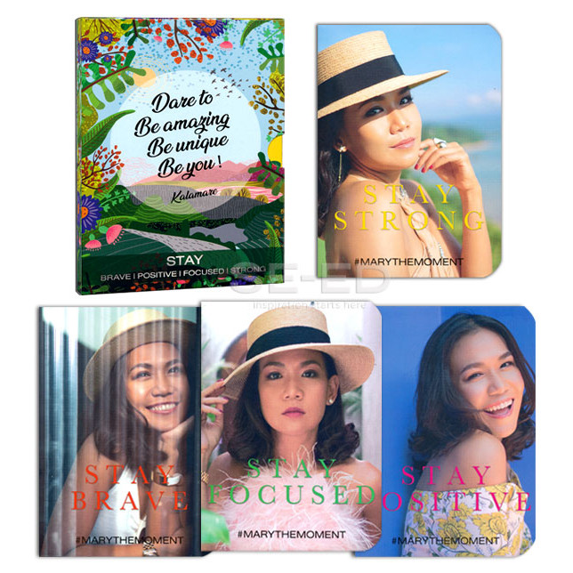 Bundanjai (หนังสือ) Mary the Moment ใช้ชีวิต คิดเช่น แมร์ (บรรจุปลอก : Book Set : 4 เล่ม ...