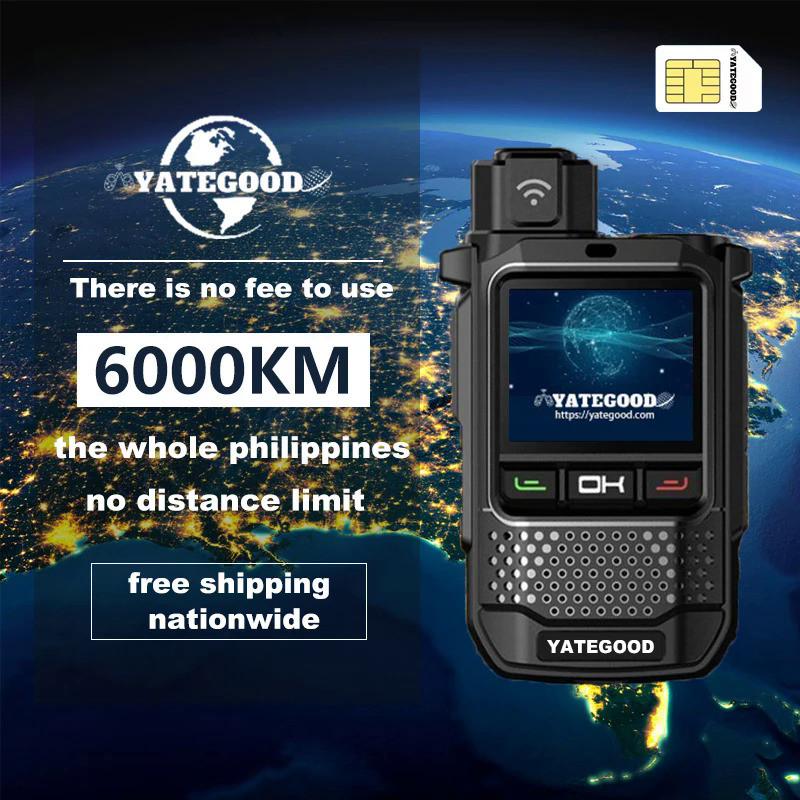 YATEGOOD G650 Walkie Talkie No distance limit Intercom Long standby Portable More than 5000KM 4G ...