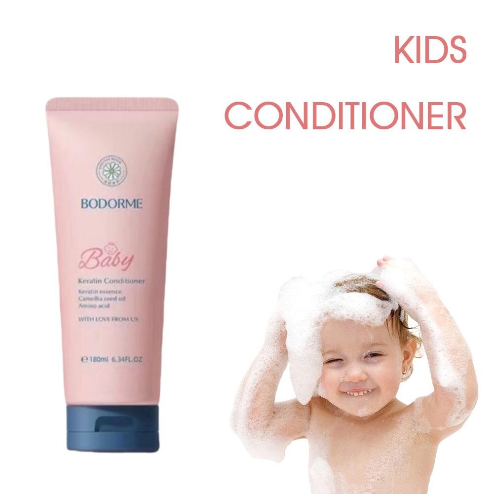 พร้อมสต็อก Bodorme Baby Shampoo Keratin Conditioner ครีมนวดผมเด็ก แชมพู ...